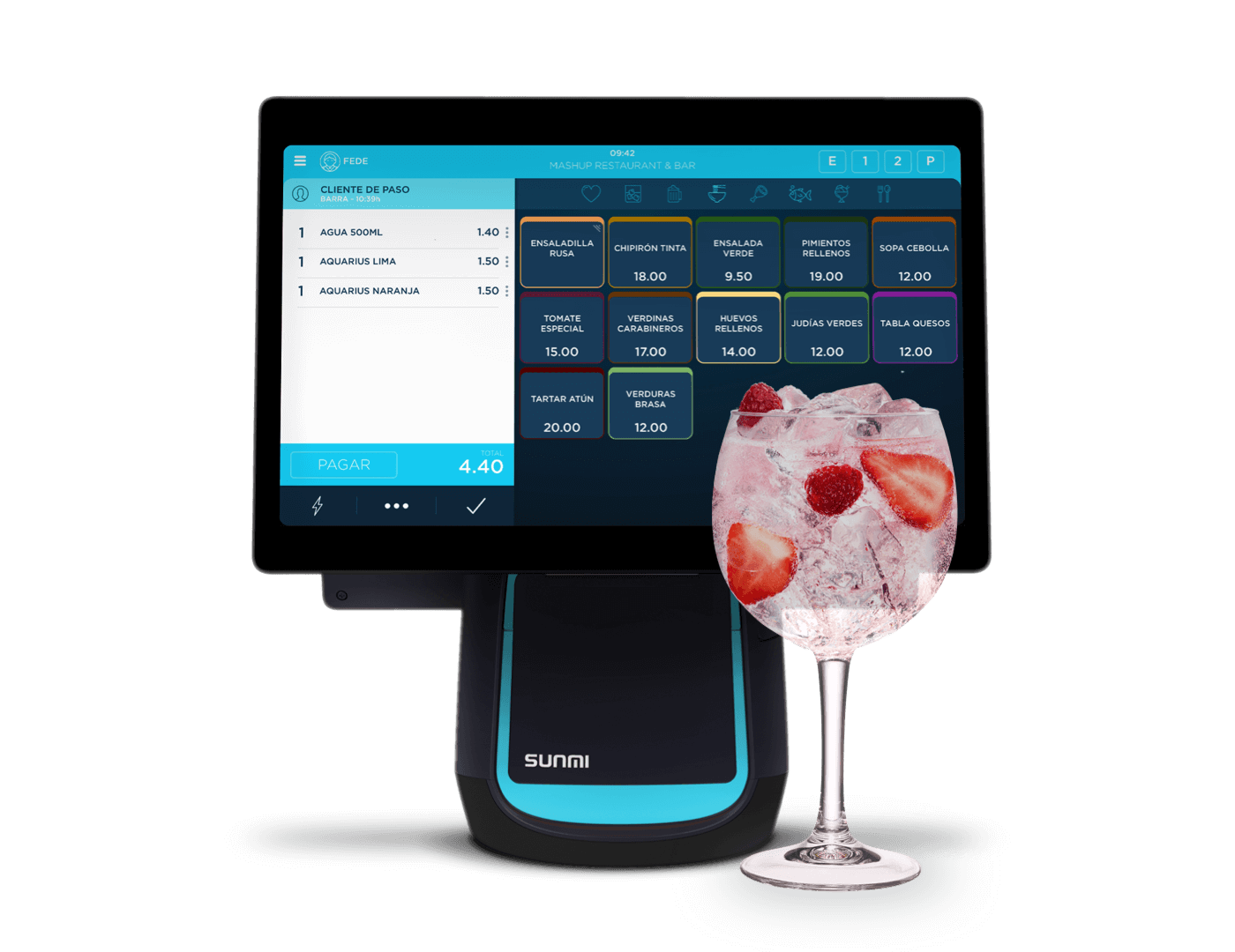 Tu Nuevo TPV para Bares moderno y fácil de usar · Ticksy