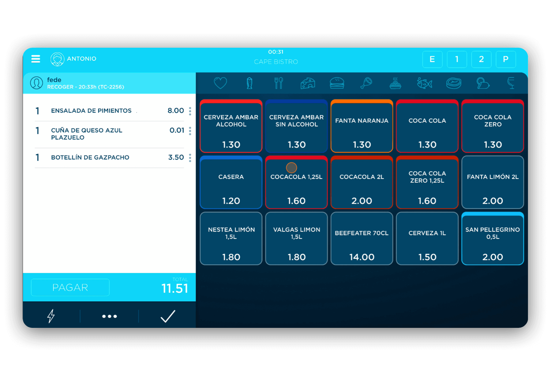 Software TPV Hostelería, Delivery, Dark Kitchen · Ticksy